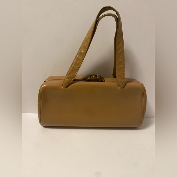 ronay | Bags | Vintage Ronay Tan Brown Leather Handbag 95s | Poshmark